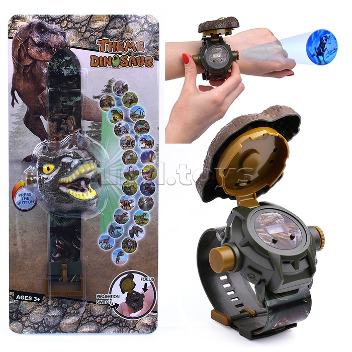 Браслет-запускалка "Динозавр-2" на листе, 429334 - купить оптом от 219 ...